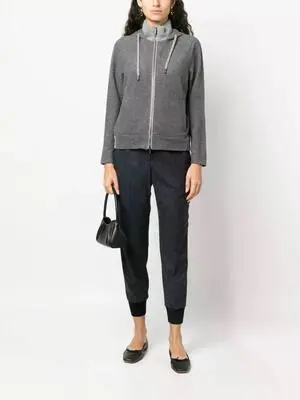 Peserico Mélange Effect Hooded Jacket