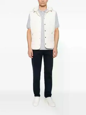 Brunello Cucinelli Embroidered Short-sleeve Polo Shirt