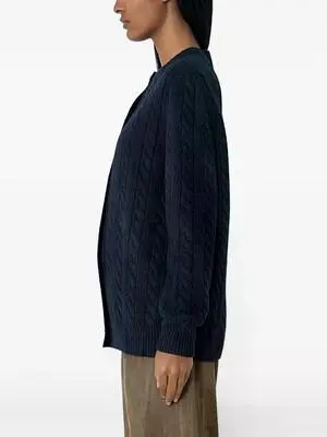 THE ROW Cable-knit Cardigan
