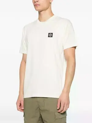 Stone Island Patch T-shirt - Neutrals