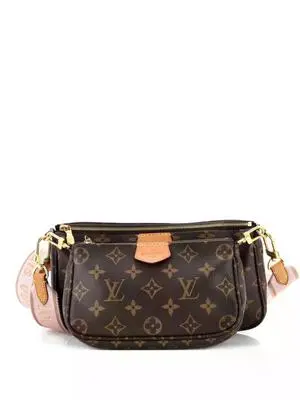 LOUIS VUITTON Multi Pochette Accessoires Monogram Canvas Crossbody Bag