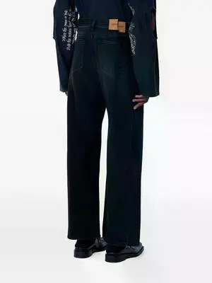 Vetements Five-pocket Distressed Jeans