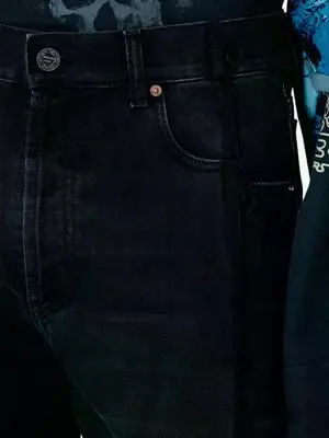 Vetements Five-pocket Distressed Jeans
