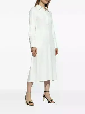 Victoria Beckham Collared Midi Dress
