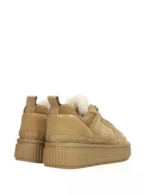 MEXX Platform Lace Up Sneakers - Neutrals