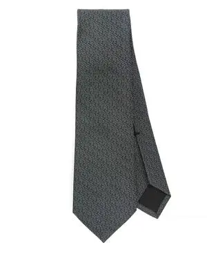 Gucci Logo Jacquard Tie