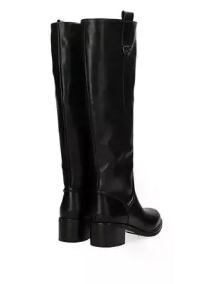 MEXX Block Heel Knee-high Boots - Black