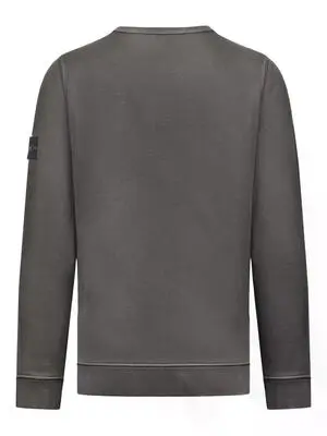 Stone Island Compass Logo Long-sleeve Sweatshirt - Grey