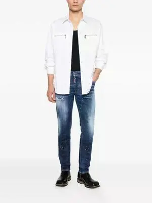 Dsquared2 Skater Fit Distressed Jeans