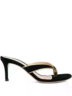 GIANVITO ROSSI Thong Stiletto Mules