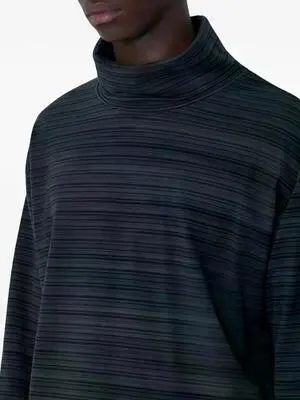 Comme Des Garçons Striped Turtleneck Sweatshirt