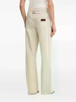 Miss Sixty Five-pocket Jeans With Logo Patch