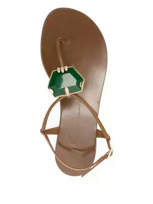 GIUSEPPE ZANOTTI Atlantide Crystal-embellished Sandals