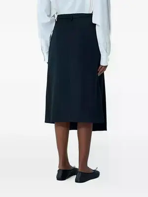 THE ROW Asymmetrical Midi Skirt