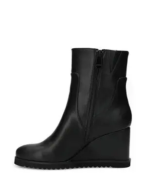 MEXX Wedge Zip Boots - Black