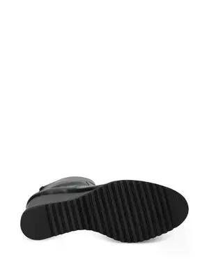 MEXX Wedge Zip Boots - Black