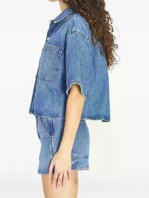 Alexander Wang Patch-pocket Denim Shirt
