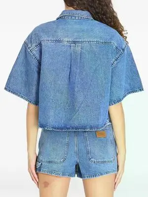 Alexander Wang Patch-pocket Denim Shirt
