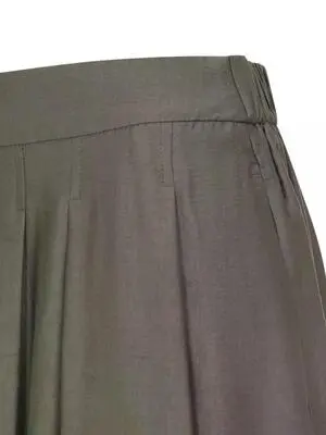 Peserico Pleated Detail Midi Skirt