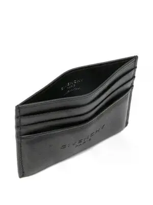 Givenchy Logo Card Holder - Black