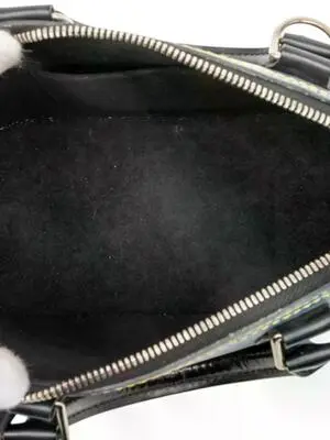 LOUIS VUITTON Epi Denim Alma Bb Satchel - Blue