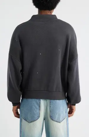 ELWOOD Monochrome Mock Neck Sweatshirt