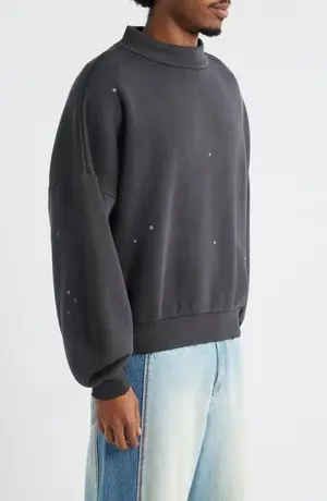 ELWOOD Monochrome Mock Neck Sweatshirt