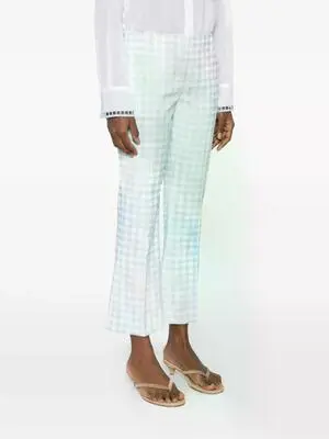 Ermanno Scervino Gingham Check Trousers