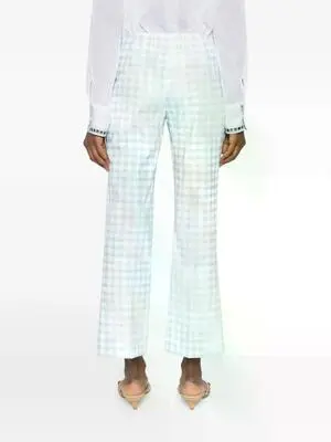 Ermanno Scervino Gingham Check Trousers