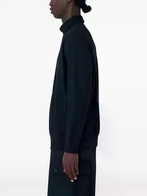 Comme Des Garçons High-neck Ribbed Sweater