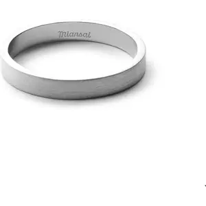 Miansai Band Ring - Sterling Silver/brushed