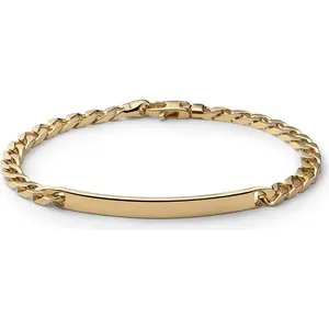 Miansai Id Chain Bracelet - Gold Vermeil Polished