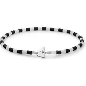 Miansai Kai Onyx & Moonstone Bracelet - Sterling Silver/onyx