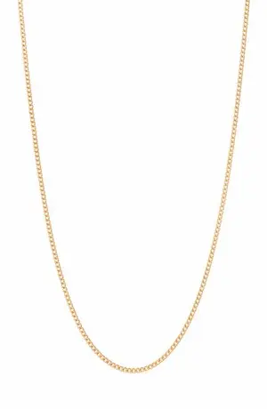 Miansai Cuban Chain Necklace - Gold Vermeil Polished