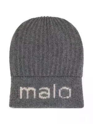 Malo Ribbed Beanie - Grey