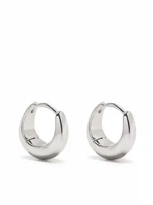 Tom Wood Ice Huggie Earrings - Silver