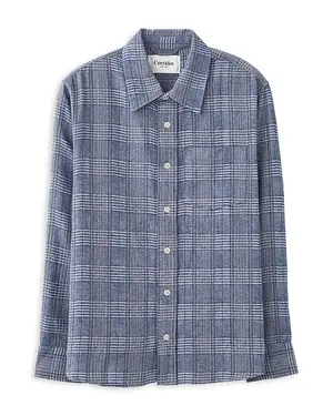 CORRIDOR Ocean Parkway Long Sleeve Button Front Shirt