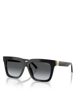 Versace 55mm Square Sunglasses - Black