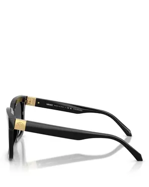 Versace 55mm Square Sunglasses - Black