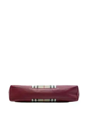 Burberry Haymarket Check Coated Canvas Chichester Crossbody Bag