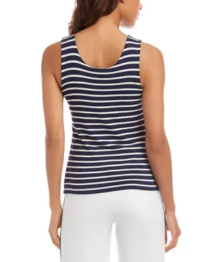 Karen Kane Scoop Neck Double Layer Tank
