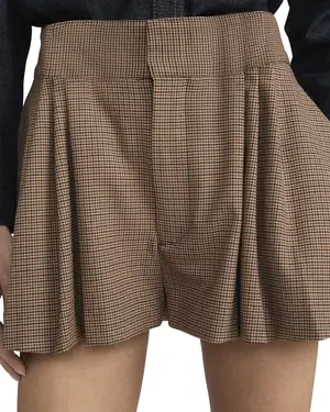 FRAME The Pleated Skort