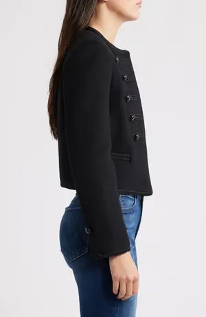 Mango Wool-blend Military Jacket