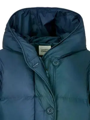 STUDIO TOMBOY Hooded Puffer Jacket - Blue