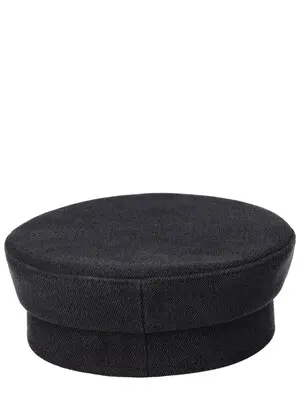 Ruslan Baginskiy Baker Boy Cap - Black