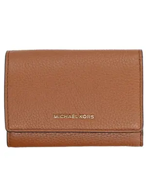 Michael Kors Wallet With Logo - Buff