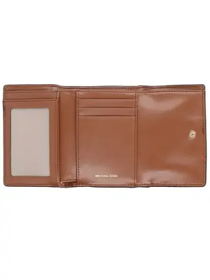 Michael Kors Wallet With Logo - Buff