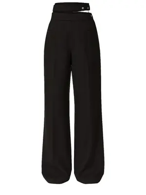 Chloé Wool Tailored Trousers