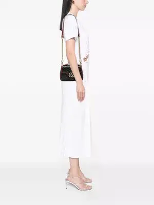 Gucci Gg Marmont Matelasse Leather Torchon Top Handle Satchel