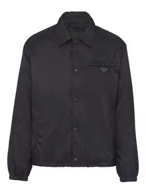 Prada Shirt-collar Buttoned Jacket